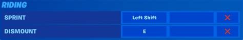 Default Pc Fortnite Keybinds Keyboard Controls 2025 Online Game Commands