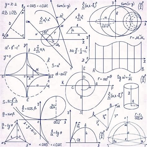 Premium Vector Science And Math Diagram Background