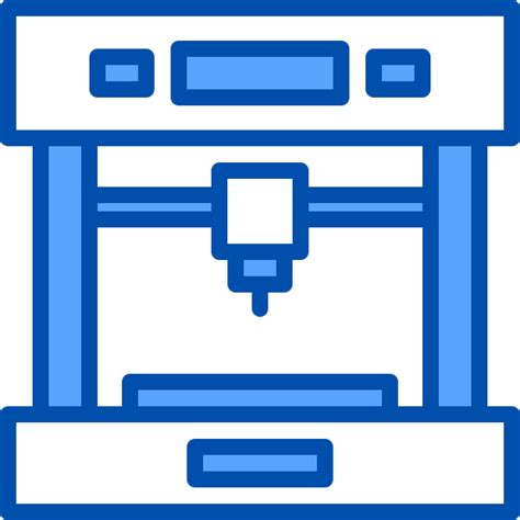 3d Printer Xnimrodx Blue Icon
