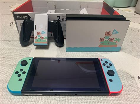 닌텐도 스위치 네온 신형 팔아요배터리개선 헬로마켓