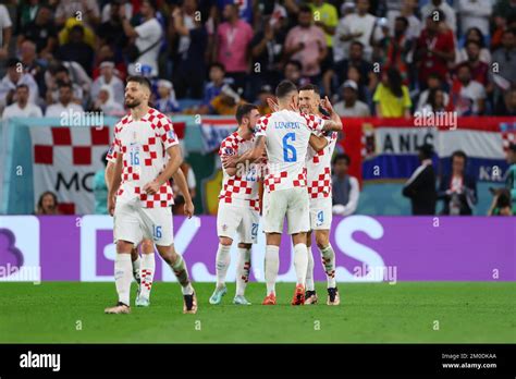 Al Wakrah Qatar 5th Dec 2022 Croatia Team Group Cro Football