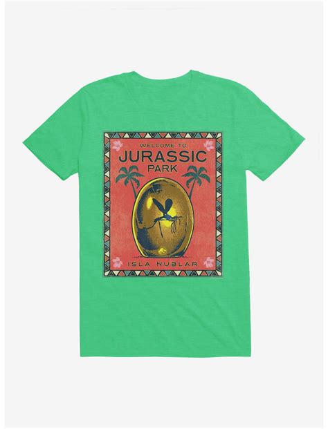 Jurassic Park Welcome Poster T Shirt Hot Topic