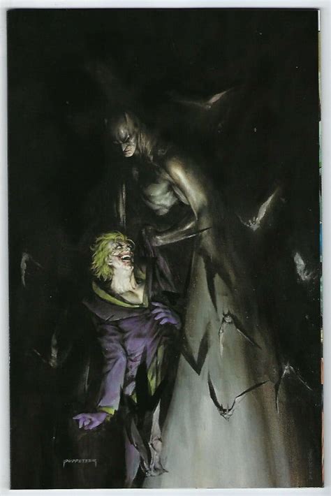 Batman Lee Puppeteer Virgin Variant Cover NM DC Joker War Comic Books Modern Age DC