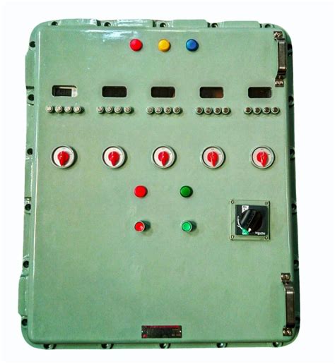 415 V Single Phase Flameproof Electrical Control Panel At Best Price In