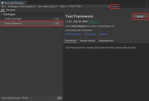Unity Test Framework Tutorial Unity Game Conductor