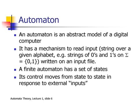 lecture one automata theory amjad ali ppt download grammar