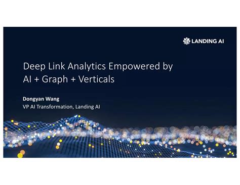 Deep Link Analytics Empowered By Ai Graph Verticals Ppt