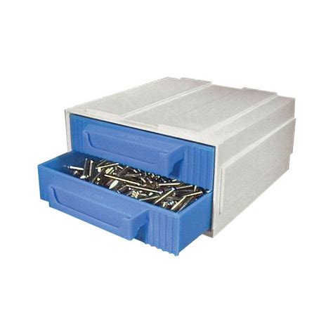 Double Parts Storage Drawers Interlocking Ah0236 Core Electronics