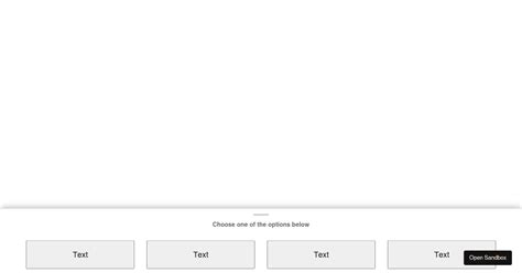 React Modal Sheet Test Codesandbox