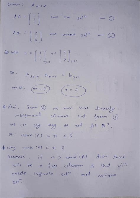 Linear Algebra Go Classes Csda 2025 Weekly Quiz 4 Linear Algebra Question 21