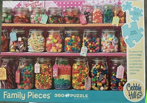 Cobble Hill Candy Shop 350 Pieces R Jigsawpuzzles