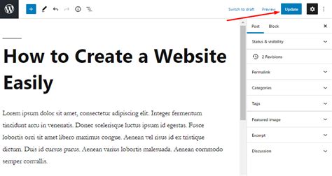how to edit existing posts in wordpress