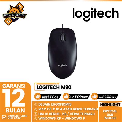 Jual Logitech M Optical Usb Mouse Shopee Indonesia