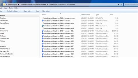 How Do I Get The Cloudera Demo Into The VMware Player ProjectPro
