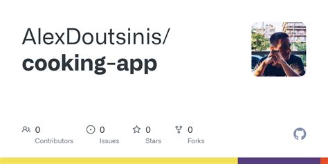 Github Alexdoutsiniscooking App