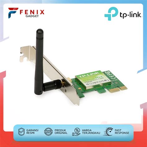 Jual TP LINK TL WN781ND 150Mbps Wireless PCI Express Adapter Shopee Indonesia