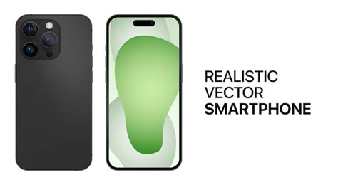 Premium Vector Realistic Smartphone Mockup