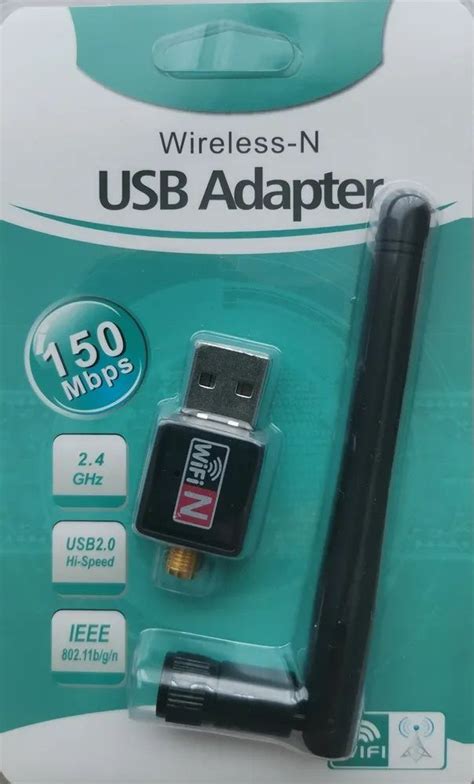 Wireless N Wi Fi адаптер Wifi вайфай адаптер с антенной купить с доставкой по выгодным ценам