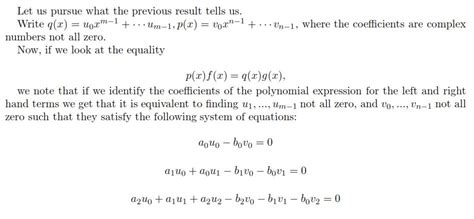 Abstract Algebra Question On A Fairly Rigorous Looking Proof Concerning The Roots Of A