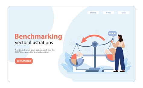 Benchmarking Concept Flat Vector Illustration Vector Art At Vecteezy
