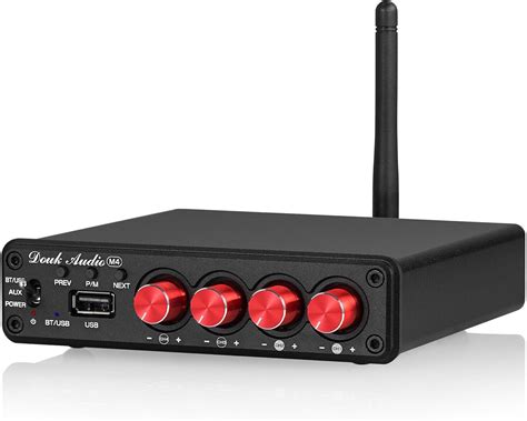 QTX Digital Stereo Amplifier With Bluetooth Wireless Connectivity Amazon Co Uk Electronics