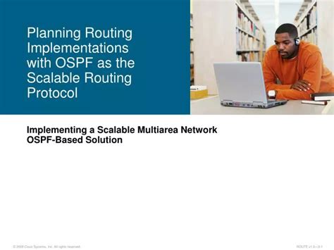 Ppt Implementing A Scalable Multiarea Network Ospf Based Solution Powerpoint Presentation Id