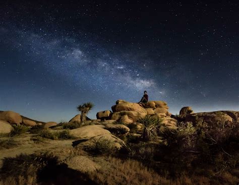 Milky Way Over Joshua Tree National Park Joshua Tree National Park