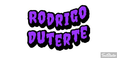 Rodrigo Duterte Celebrity Animated  Logo Designs