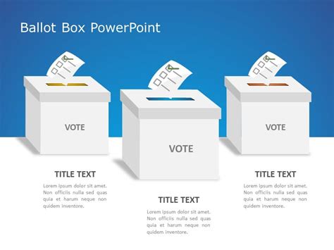 Vote Powerpoint Background