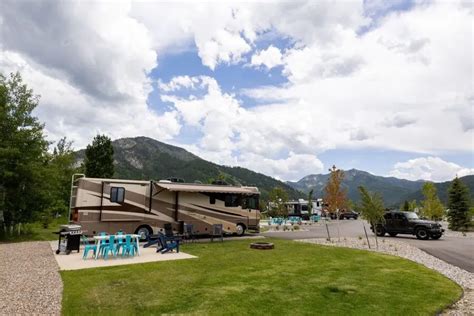 Pull Through And Back In Rv Sites Jackson Hole Rv Park And Campground