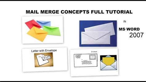mail merge ms word tutorial excellent telugu tutorial youtube
