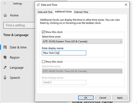 How To See Multiple Time Zone Clocks On Windows 10s Taskbar