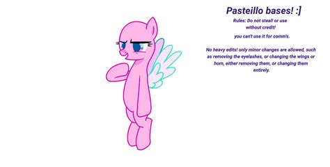 [mlp] Base 3 By Pasteillothecat On Deviantart