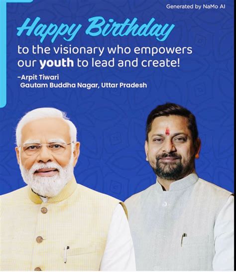 Arpit Tiwari On Linkedin Happybdaymodiji Narendramodibirthday