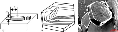 Two Dimensional Nucleation A Schematic Representation Of 2 D