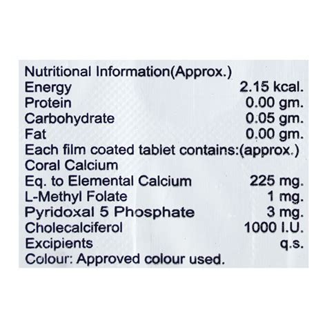 Buy Calcimate Xl Tablet 15s Online At Upto 25 Off Netmeds