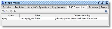 Project Window SoapUI Projects
