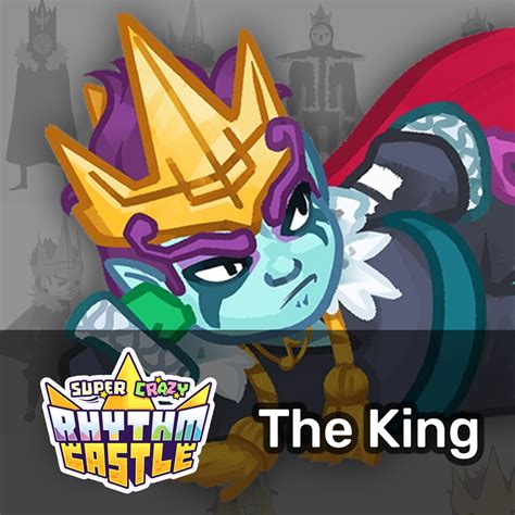 Artstation Super Crazy Rhythm Castle 2d Character King