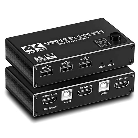 KVM SWITCH IN OUT USB USB PRINTER MSB