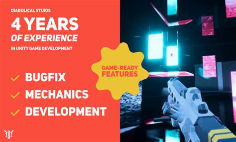 be your unity game developer by diabolical fiverr