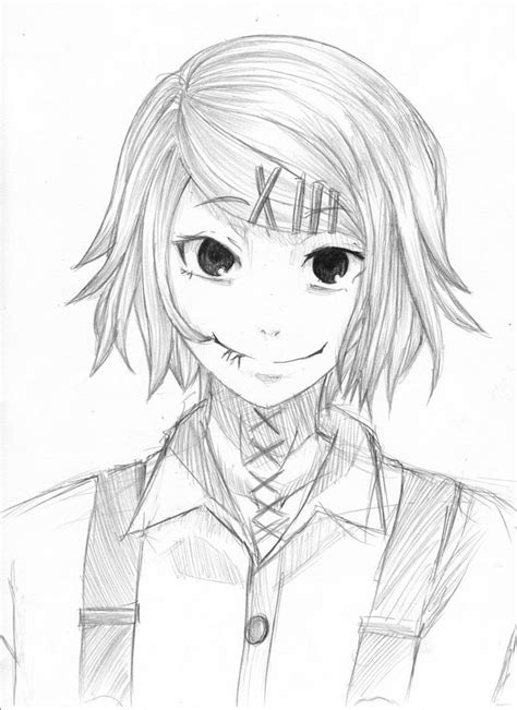 Картинки для срисовки аниме персонажи