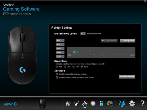 Logitech Pro Wireless Gaming Mouse Review Software And Lighting