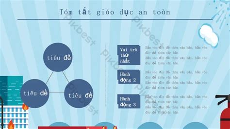 Fire Safety Blue Flat Presentation PowerPoint PPTX Template Free Download Pikbest