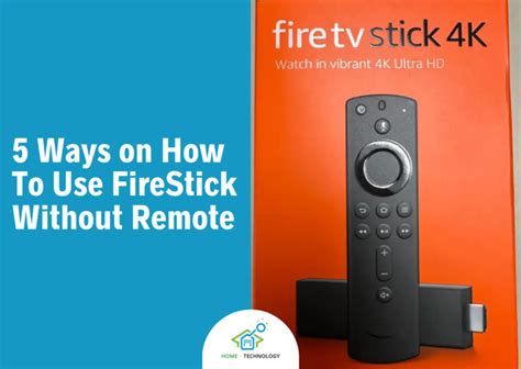 Firestick Remote Buttons Instructions And Shortcut Keys HomePlusTechnology