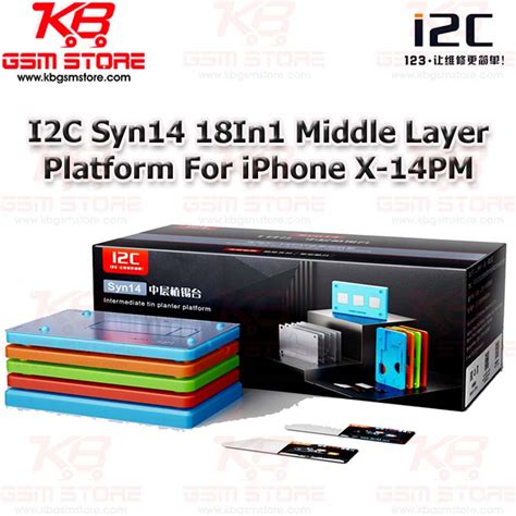i2c syn14 18in1 universal silicone middle layer platform for iphone x 14pm