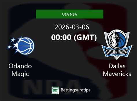 Orlando Magic Vs Dallas Mavericks Prediction And Pick Usa Nba