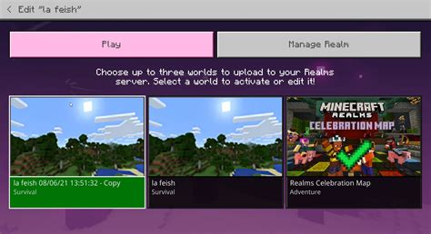 Why Cant I Activate My Realm Rminecraft