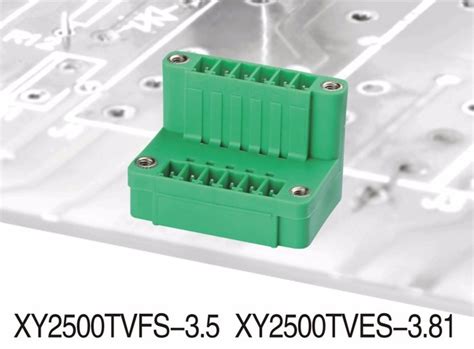 Double Row Screw Type With Mounting Holes Plug In Terminal Block Terminal Block And PCB