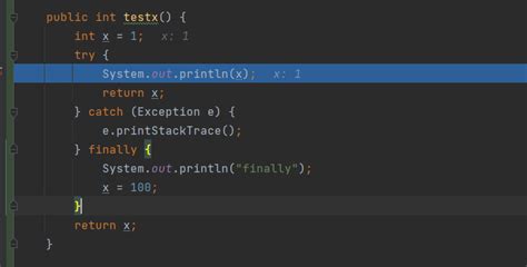【java】先return还是先finally 马儿跑 博客园