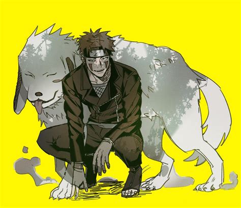 Inuzuka Kiba And Akamaru Naruto Drawn By Itachi3413 Danbooru